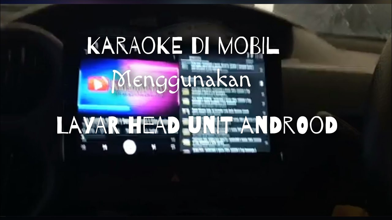 Karaoke Di Mobil Jadi Lebih Praktis Menggunakan Tampilan Layar Head ...