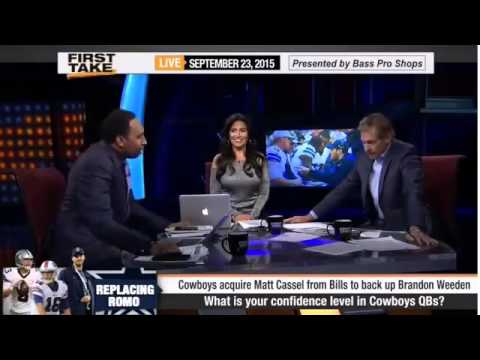 ESPN First Take Today 9 23 2015 Cowboys Acquire - YouTube