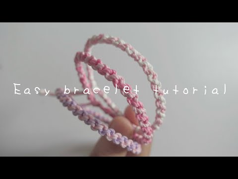 How to make easy bracelet || yarnivora