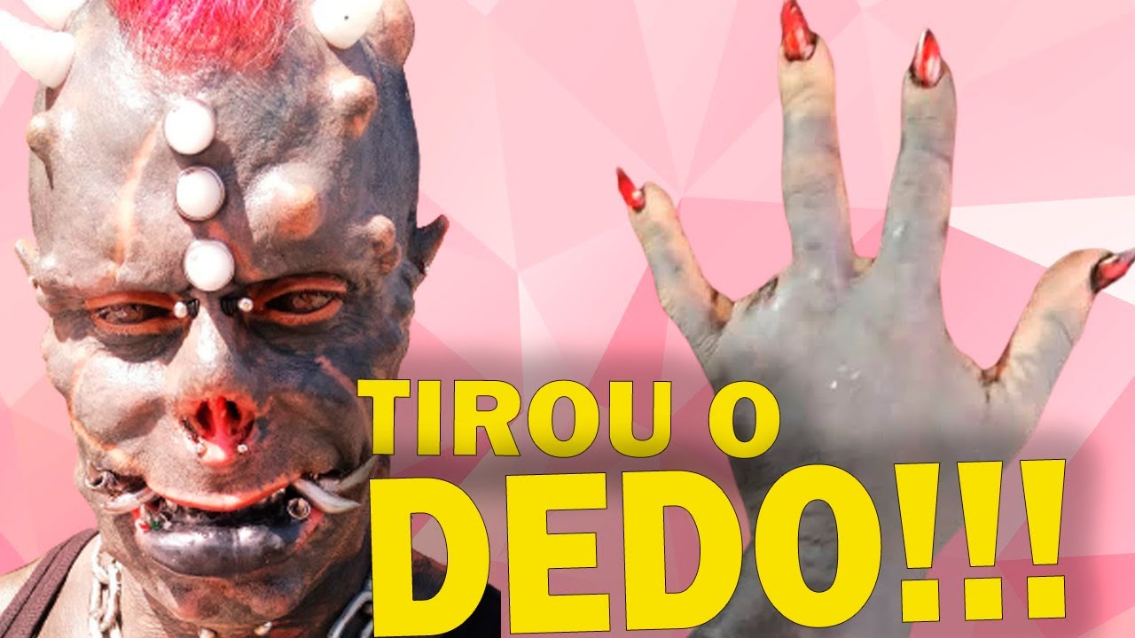 TATUADOR ARRANCOU O DEDO!!! | DIABÃO PRADO - YouTube