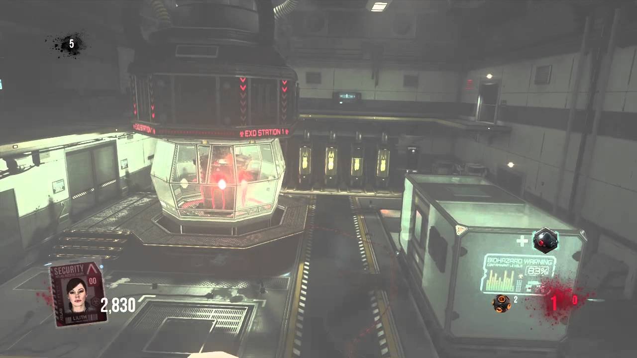 Top 5 Wall Guns COD AW Exo Zombies - YouTube