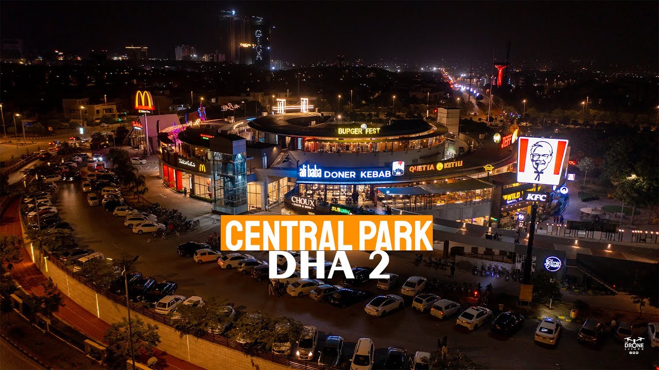 Central Park DHA 2 4K l The Drone Life PK - YouTube