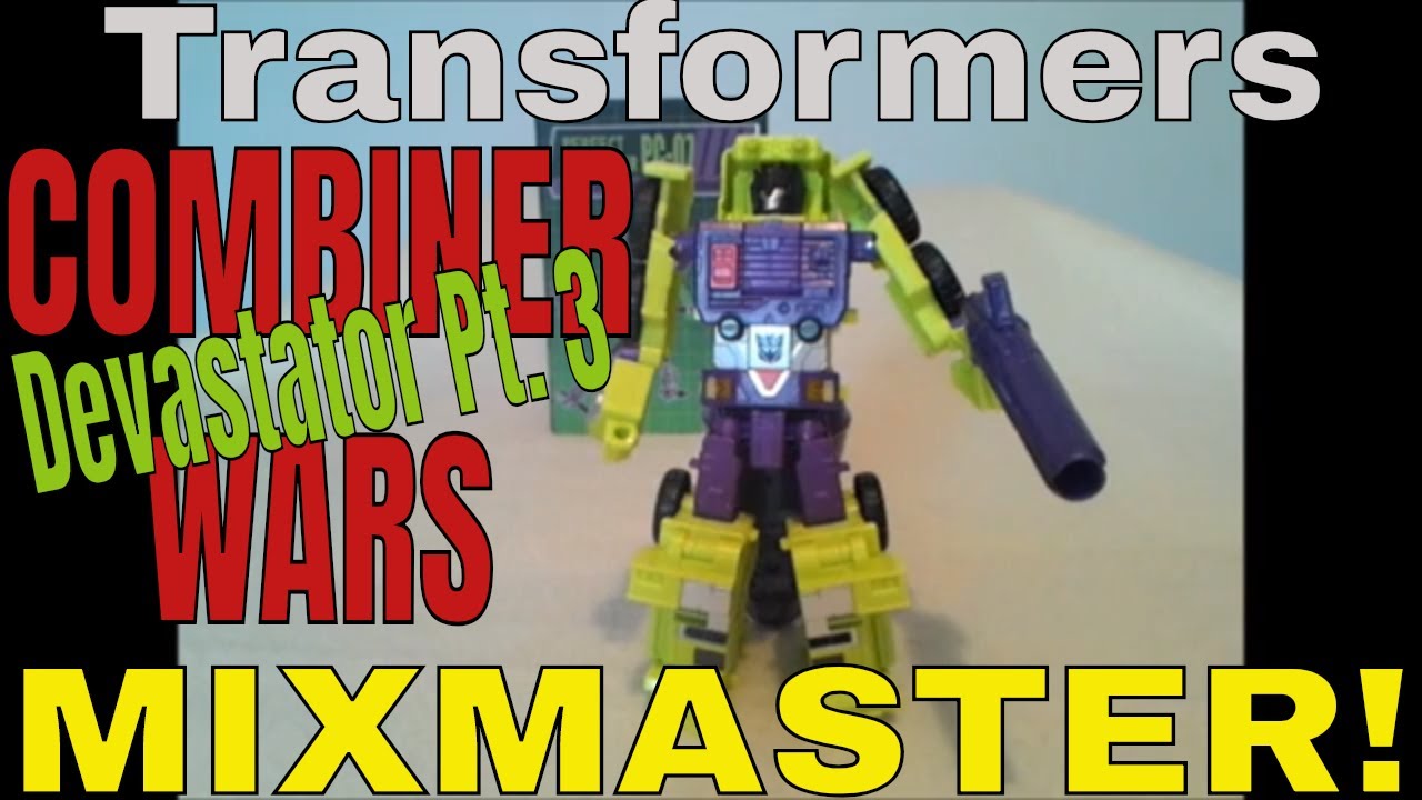 Transformers Combiner Wars Constructicon Mixmaster with Custom paint ...