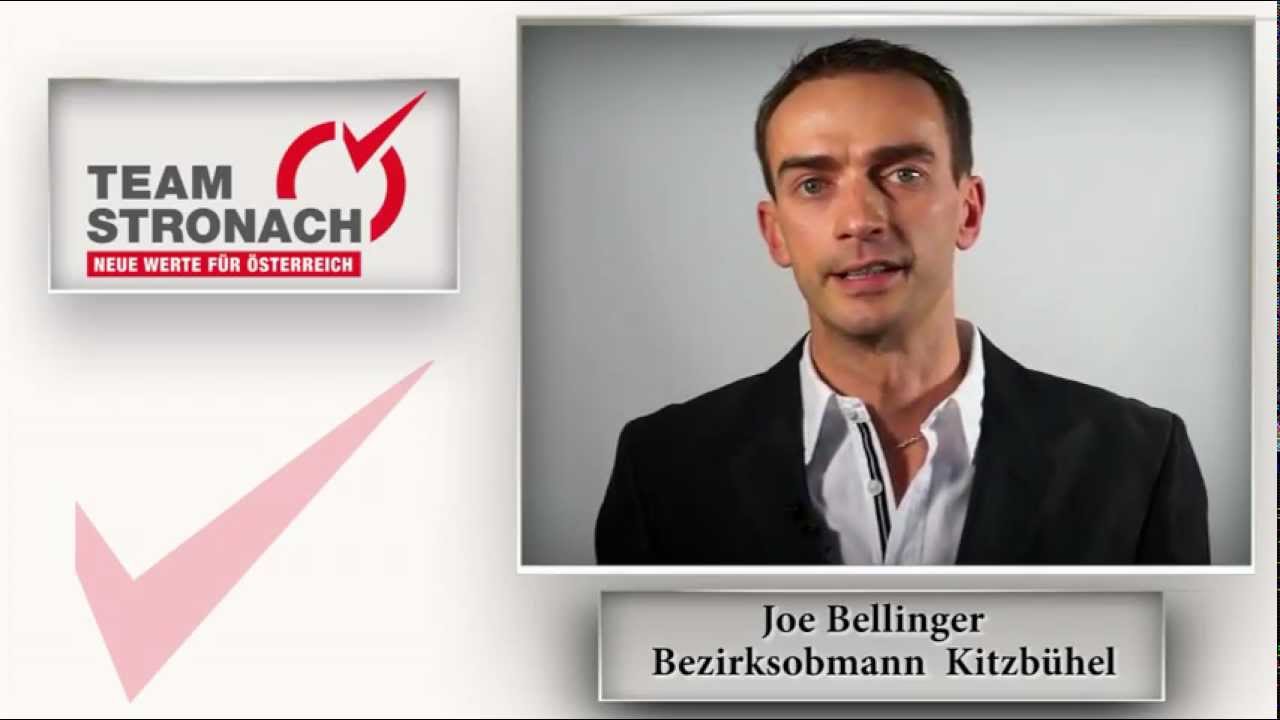Joe Bellinger Bezirksobmann Kitzbühel - YouTube