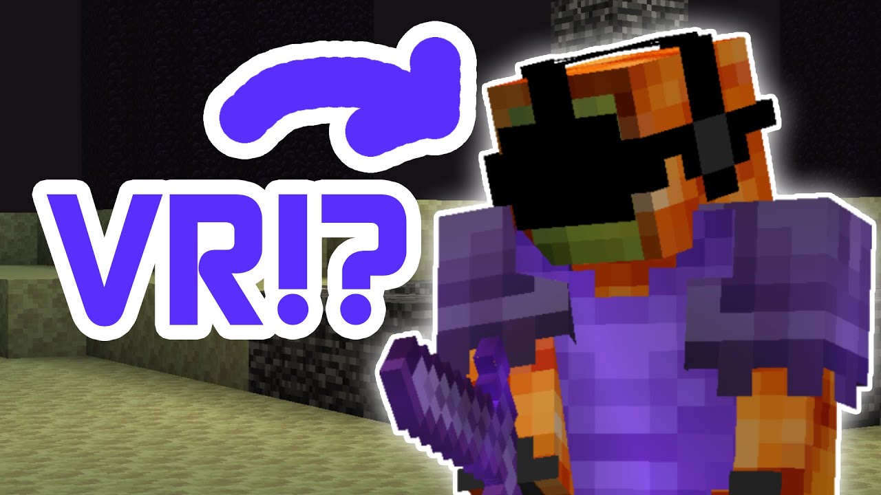 I BEAT MINECRAFT FOR THE VERY FIRST TIME IN VR!!!! - YouTube