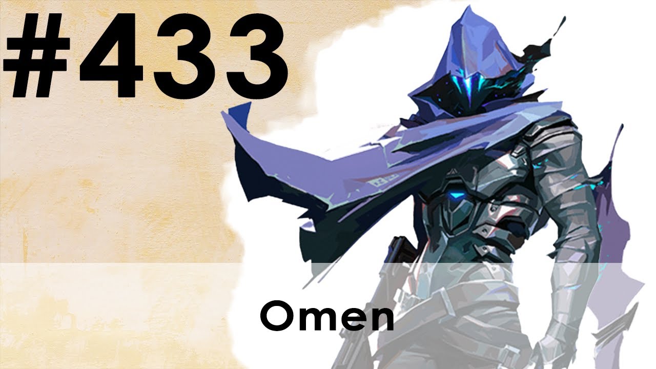 Drawing No.433: How to Draw Valorant OMEN using a white charcoal pencil ...