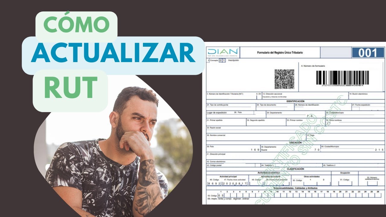 Cómo Actualizar RUT 2024 Persona Natural Independiente | DIAN en Línea ...