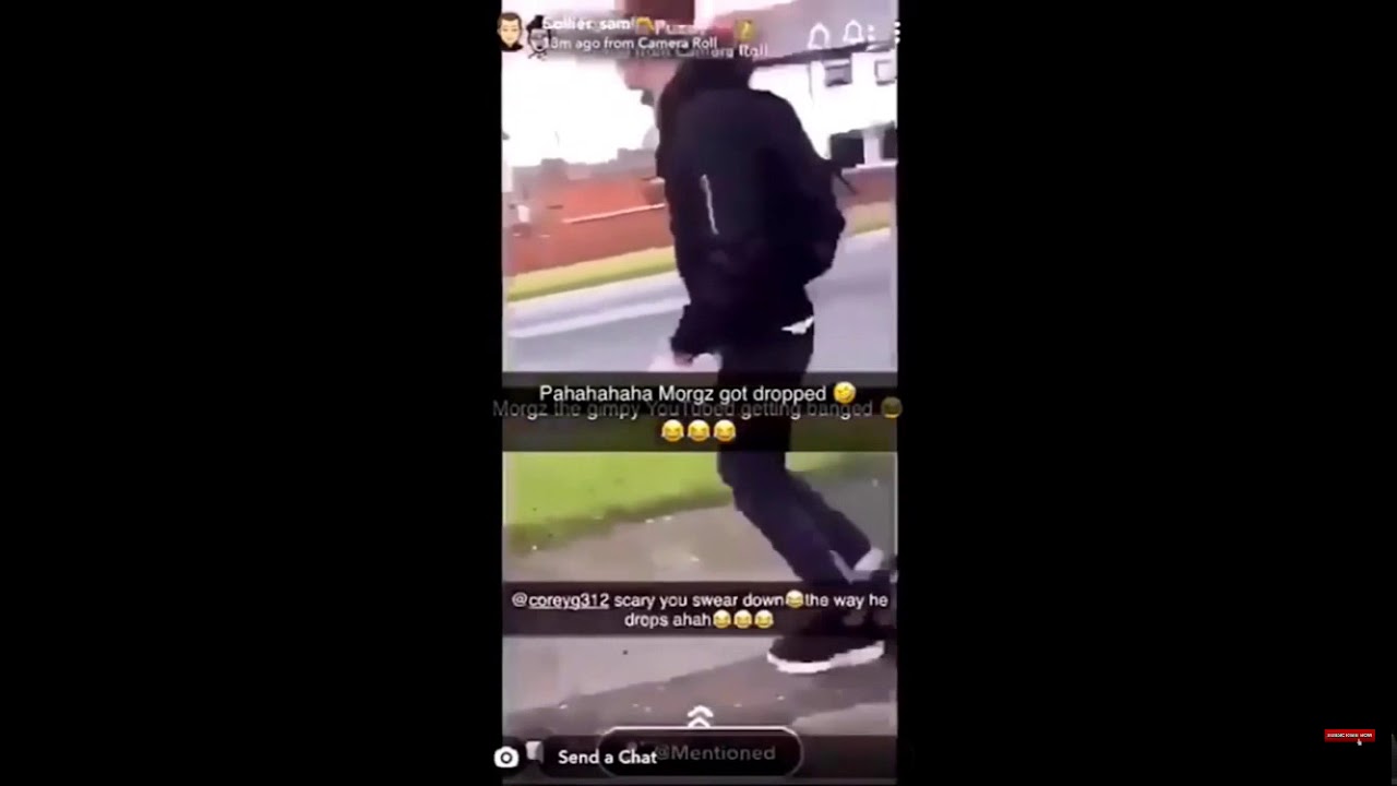 MORGZ GETS DROPPED BY AN ANGRY CHAV (FULL FIGHT) - YouTube