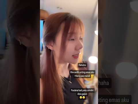 Anting Jena Dammaya hilang pas mandi❓😱