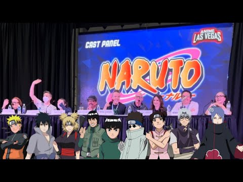FULL Naruto Dub cast panel at Anime Las Vegas 2025 - YouTube