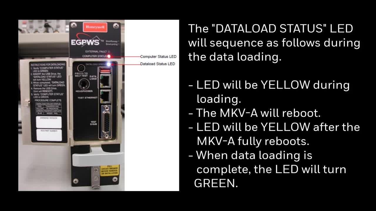EGPWS 615A data loading - Use non-Teledyne PMAT 2000 | Honeywell ...
