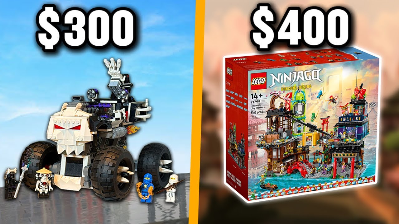 I built Retired LEGO Ninjago Sets - YouTube