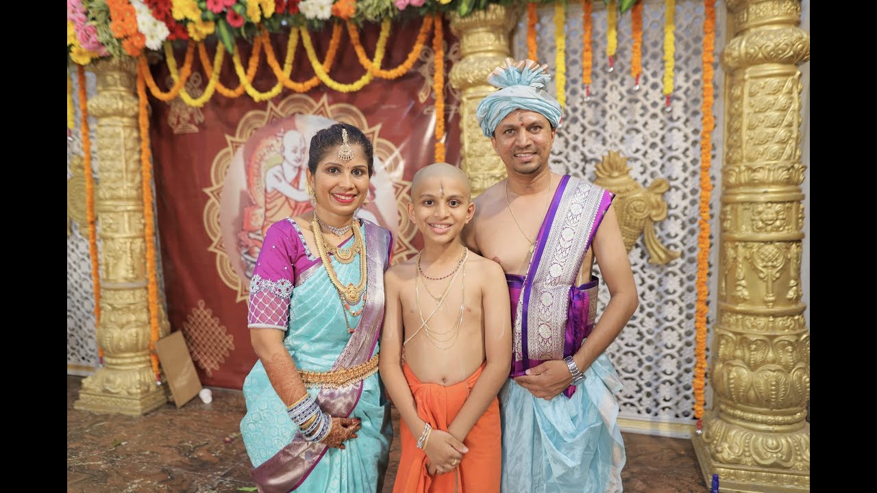 Vivikth Pandit - Munji | Brahmopadesham | Upanayana | Thread Ceremony ...