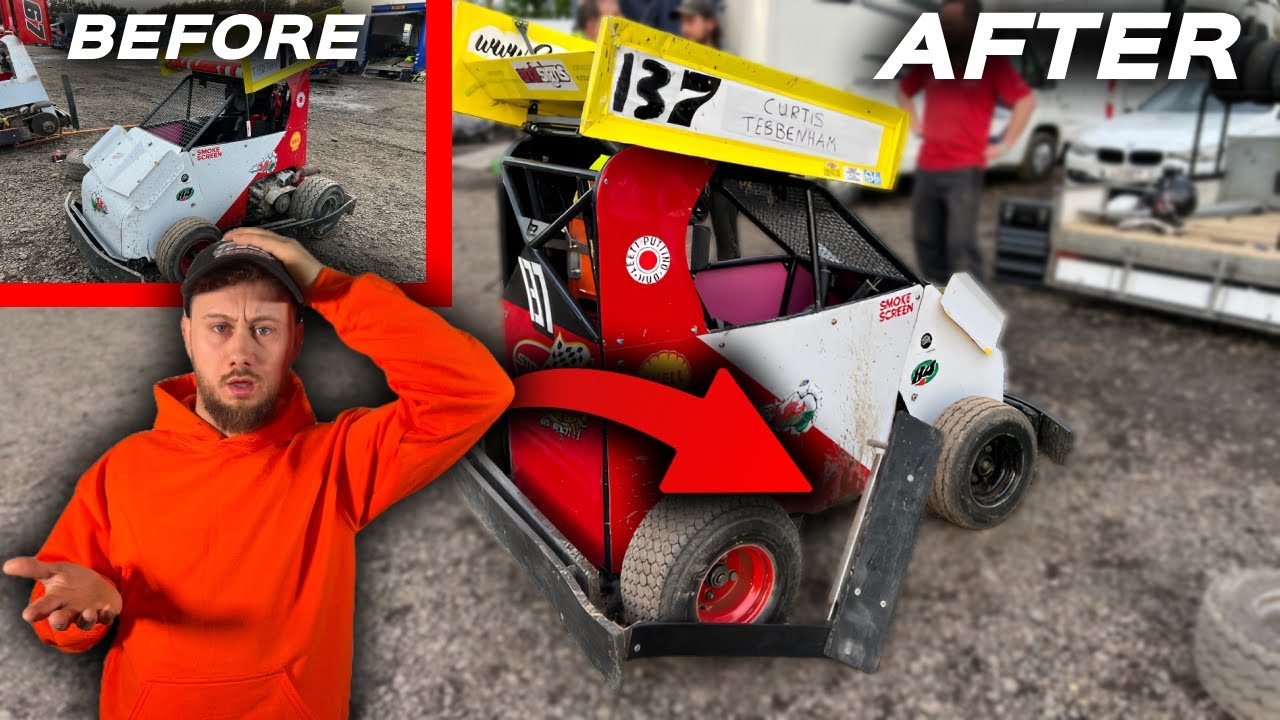 I RACED AN ARMOURED UP GO KART AND I STILL BROKE IT! - YouTube