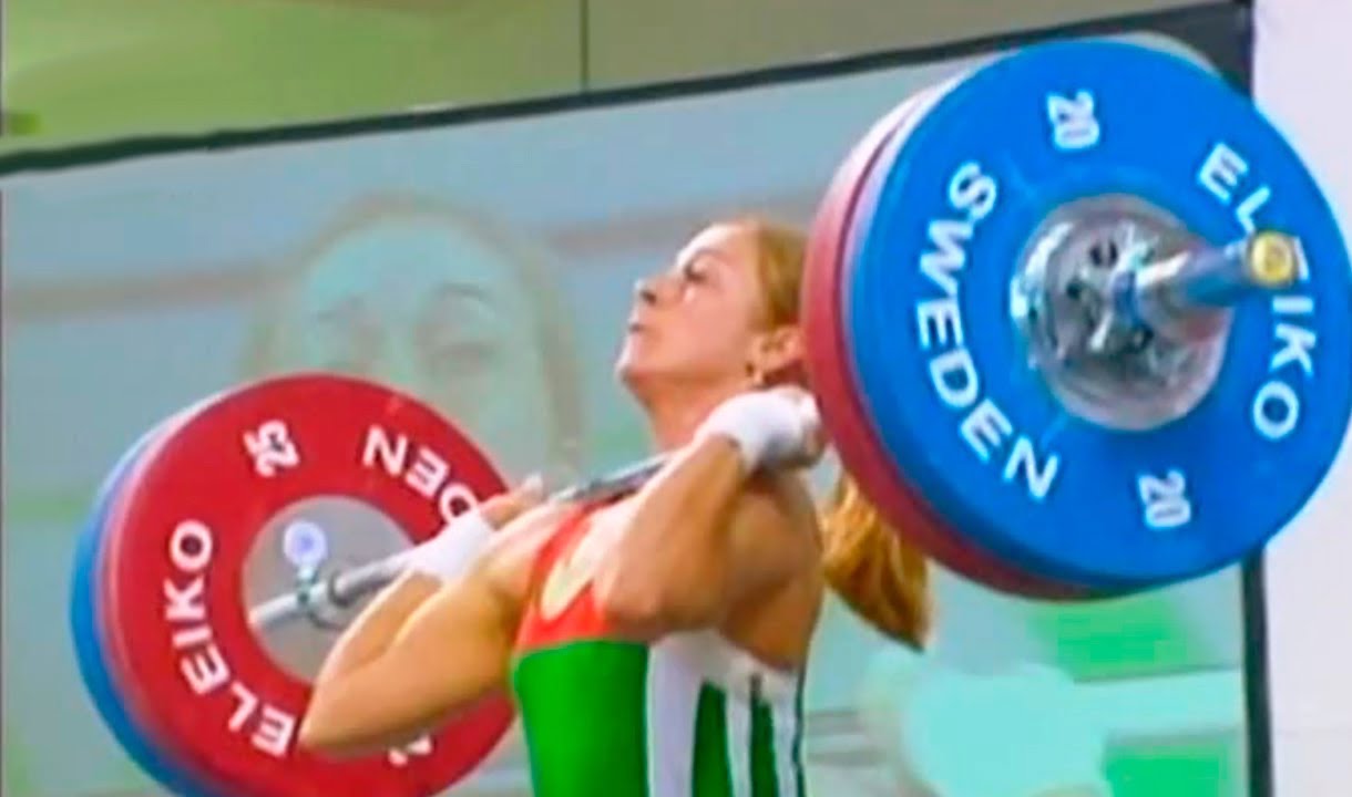 2002 European Weightlifting Championships, Women 58 kg \ Тяжелая ...