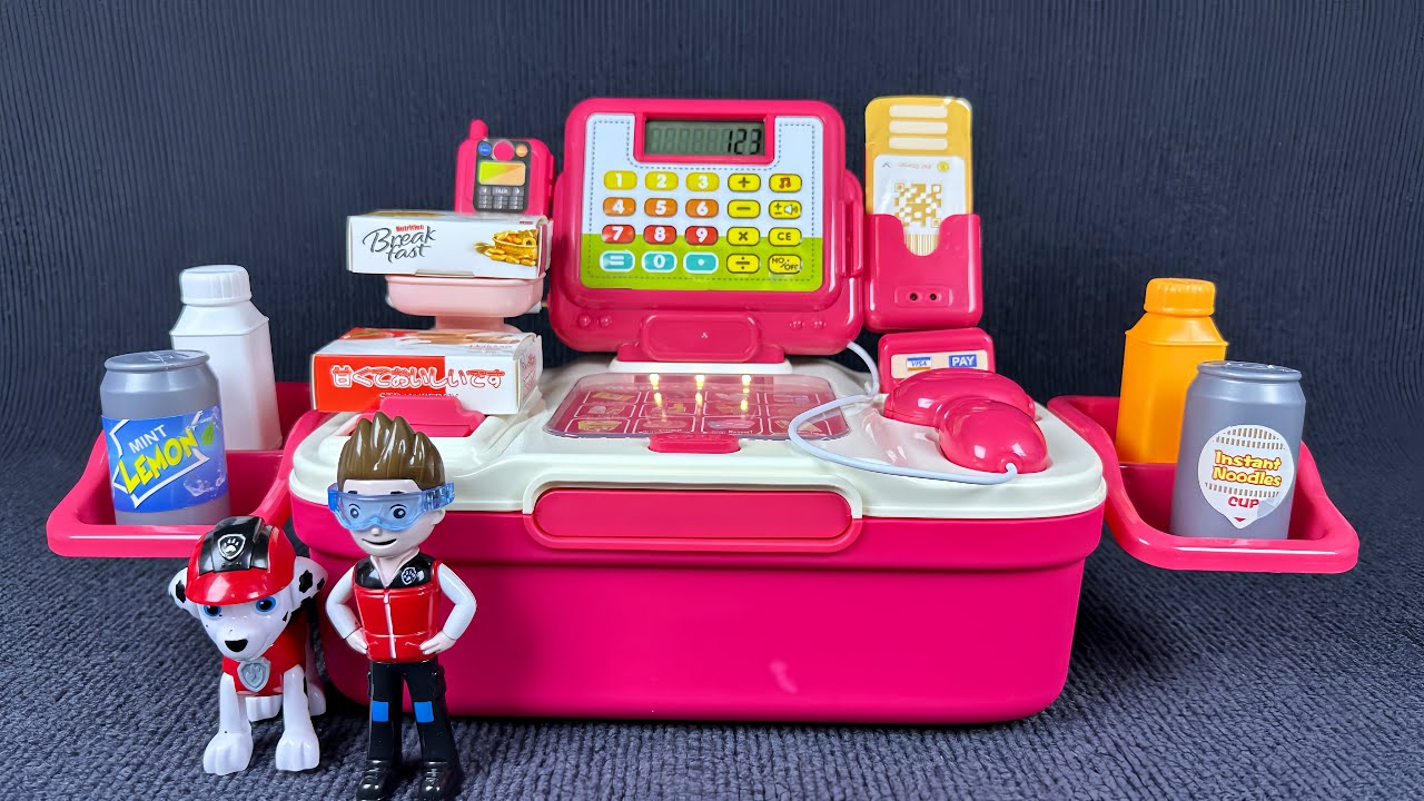 67 minutes satisfied with unboxing with the rose red cash register ...