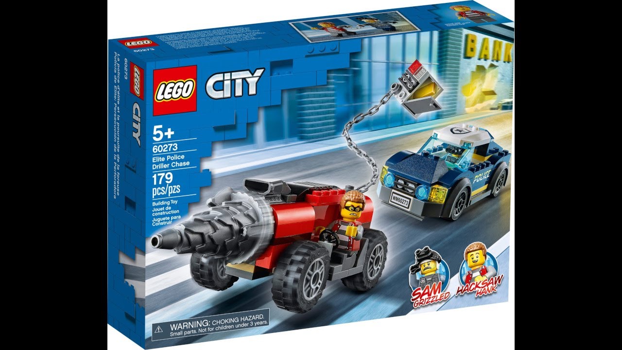 LEGO Instructions | City | 60273 | Elite Police Driller Chase | Elite ...