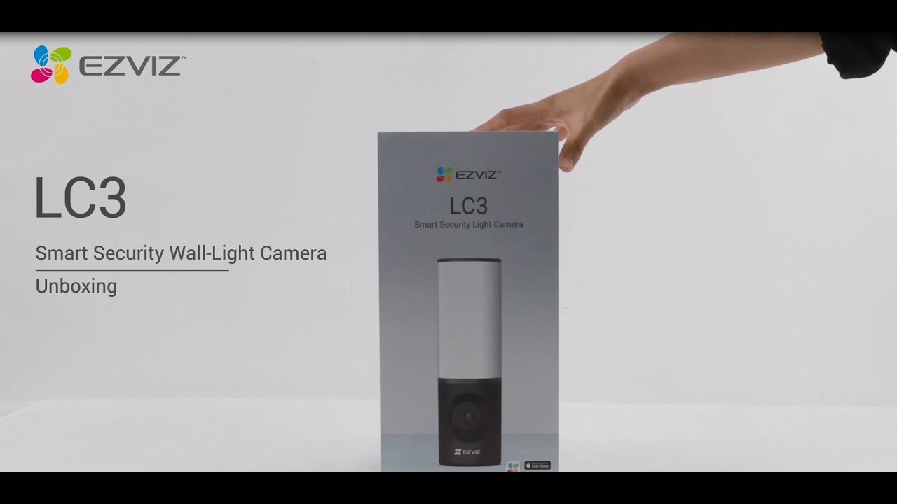 EZVIZ LC3 Smart Security Wall Light Camera | Unboxing - YouTube