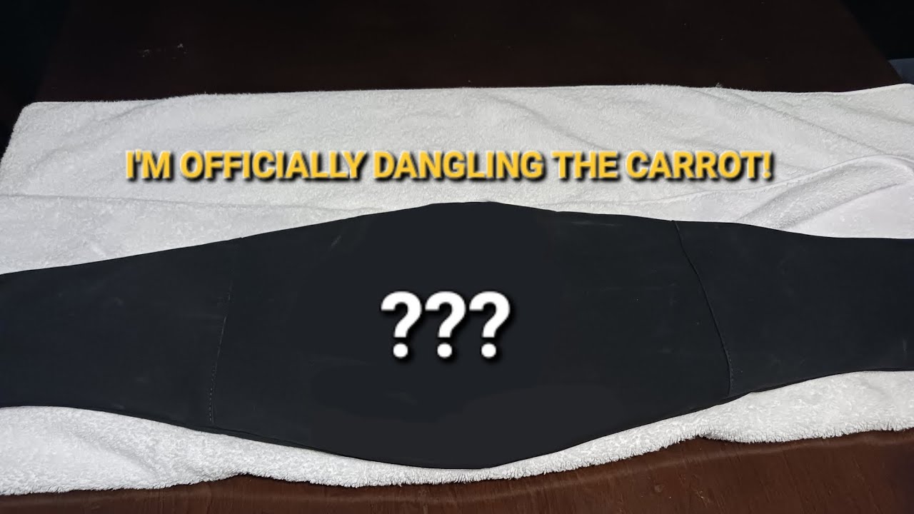 I'm Officially Dangling The Carrot - YouTube