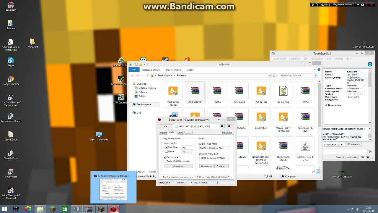 Minecraft mc.skkf.net X edycja zloto 2%! - YouTube