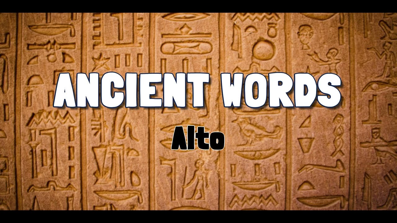 ANCIENT WORDS with AMAZING GRACE | Alto - YouTube