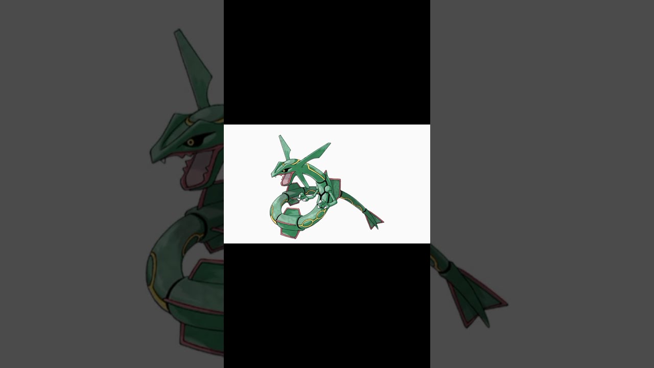 pokemon real life rayquaza shots - YouTube