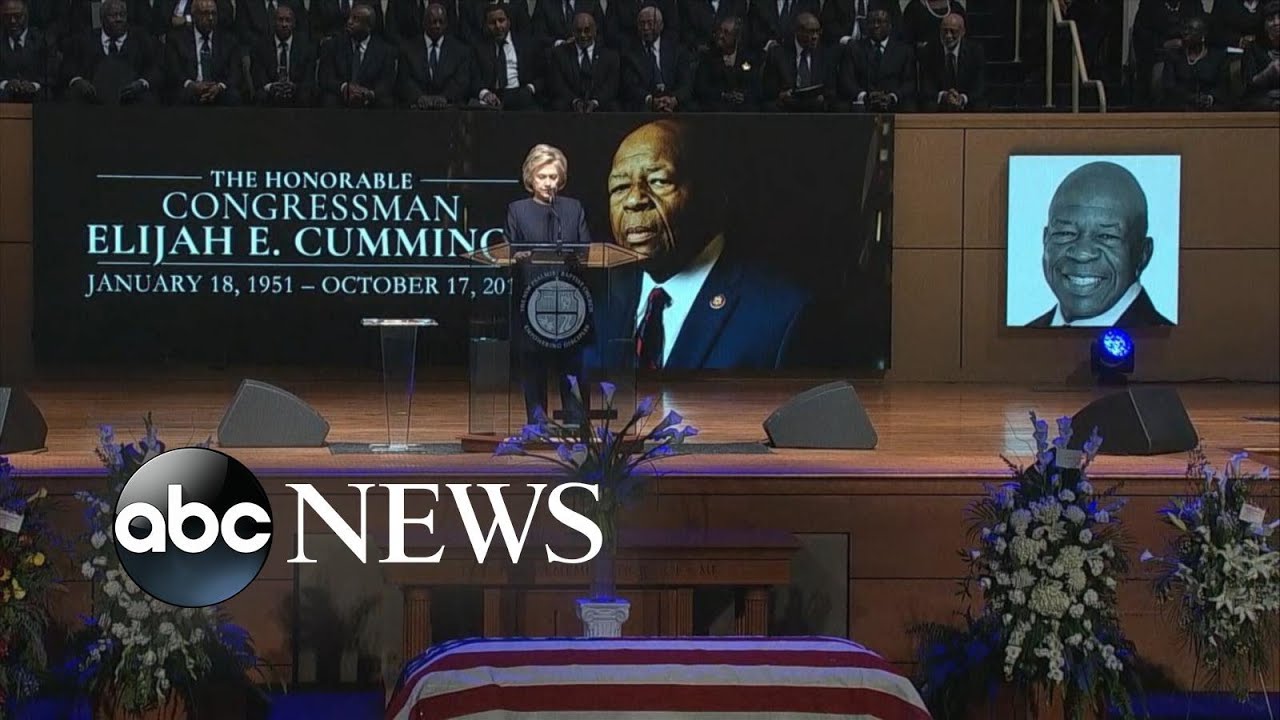 Rep. Elijah Cummings’ legacy celebrated during Baltimore funeral - YouTube