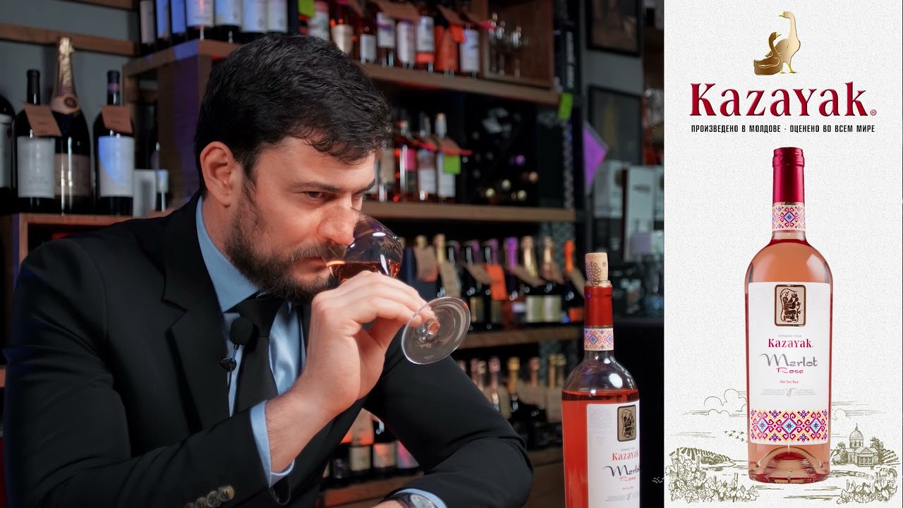 Viorica Merlot Rose RUS by Kazayak-Vin - YouTube