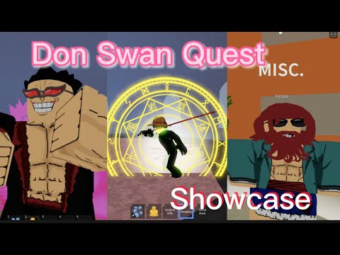 Don Swan Quest | Showcase | Blox Fruits - YouTube