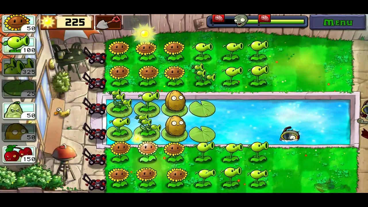 PLANTS VS ZOMBIE I THE DUTY OF GETTING AQUATIC PLANTS. Lets go!!! - YouTube