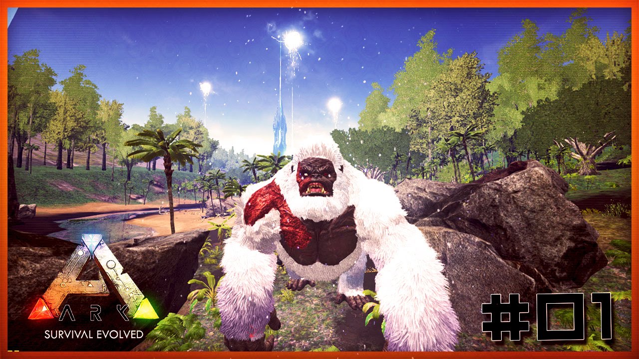 ARK Survival Evolved Modları Türkçe / Megapithecus Boss (Goril) #1 ...