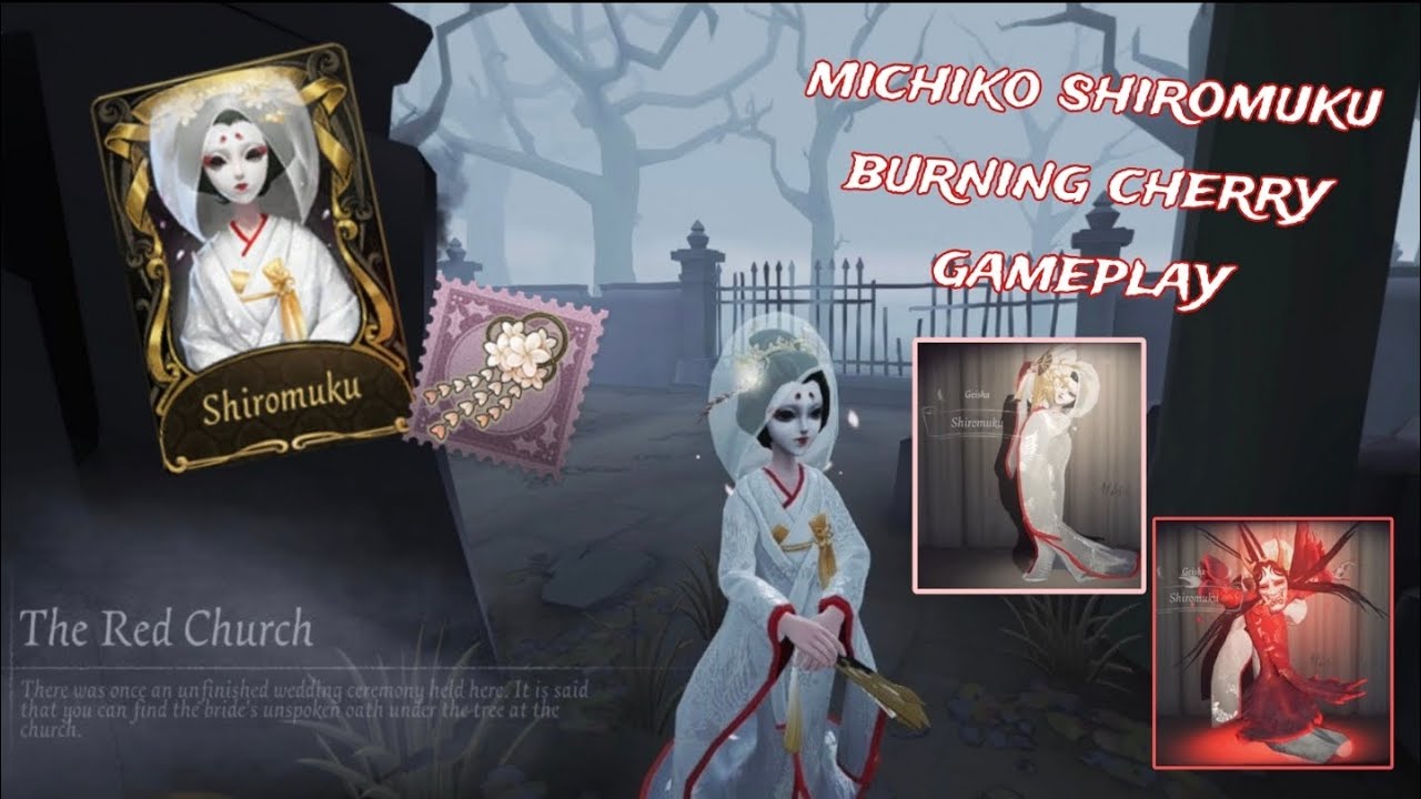 Identityv michiko shiromuku skin gameplay - YouTube