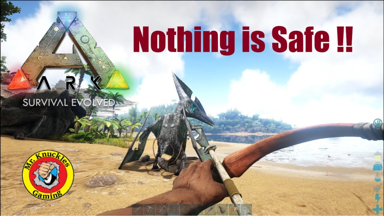 I Have a Bow Now | Ark Survival Evolved Game Play | Episode 3 - YouTube