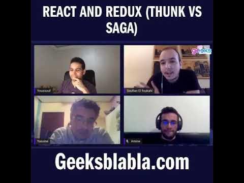 React and Redux (Thunk VS Saga) - YouTube