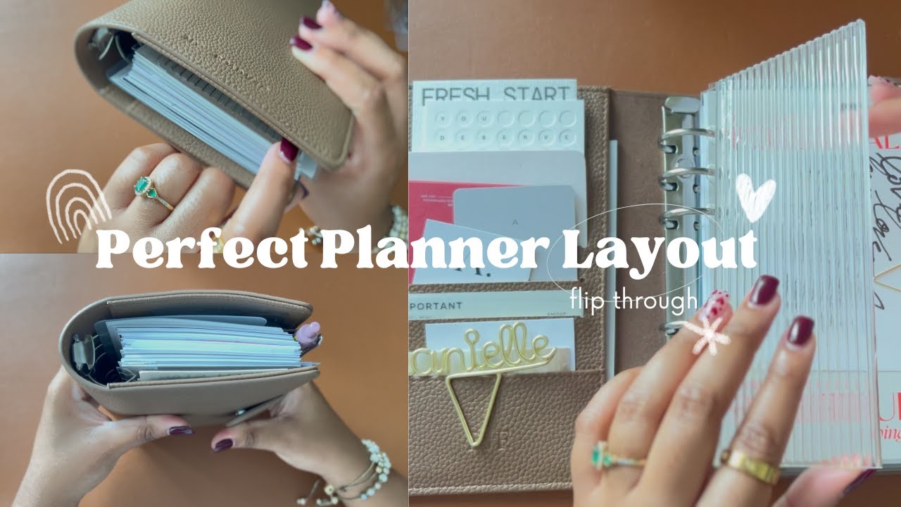 Ultimate Personal Rings Planner Flip Through | My Perfect Layout ...