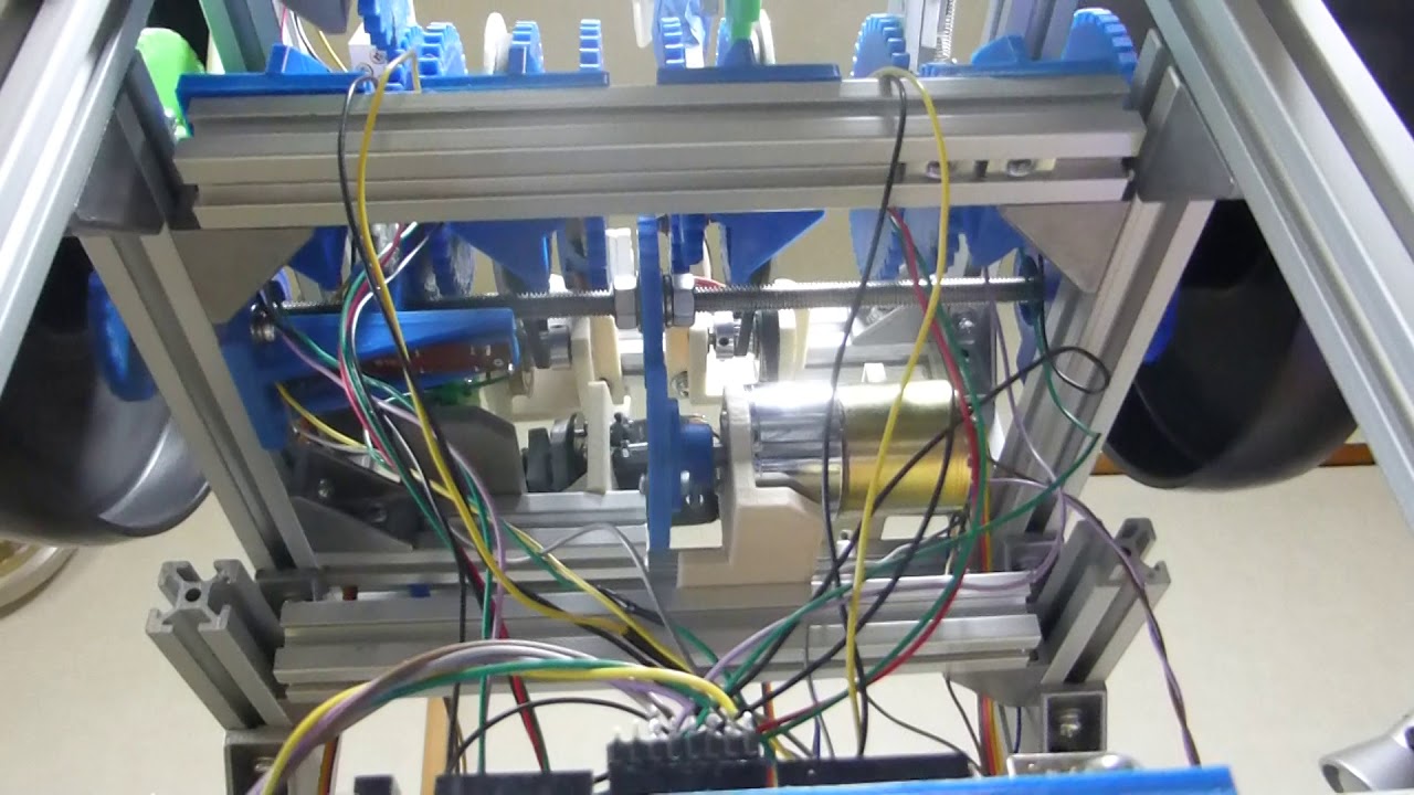 B737 Home Build Throttle Quadlant Trim Wheel Test 2 - YouTube