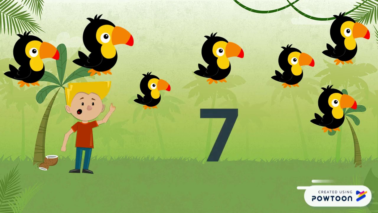 Learn How to Count to 10 with animals - YouTube