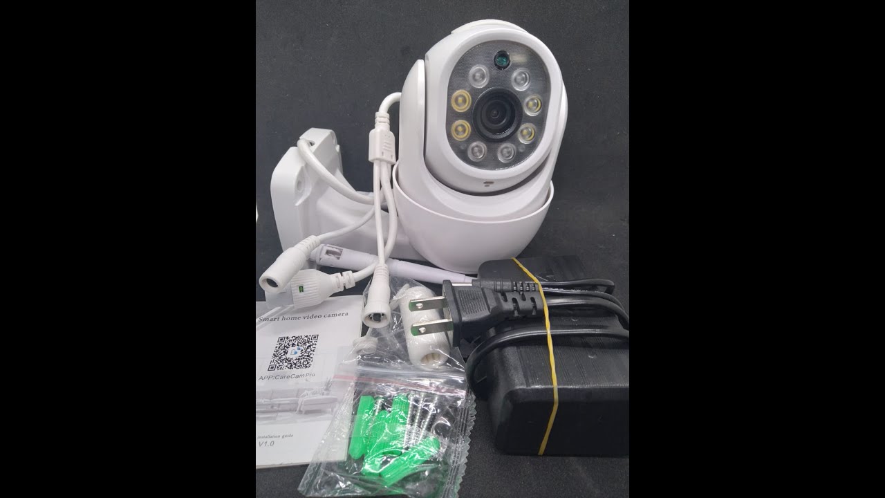 CONFIGURAR AI HD CAMERA SMART CAMERA 1080P (APP CareCamPro) - YouTube