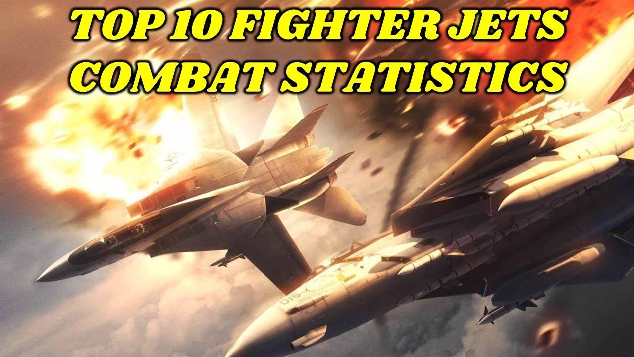 Top 10 Fighter Jets Combat Statistics | Combat Statistics of Fighter ...