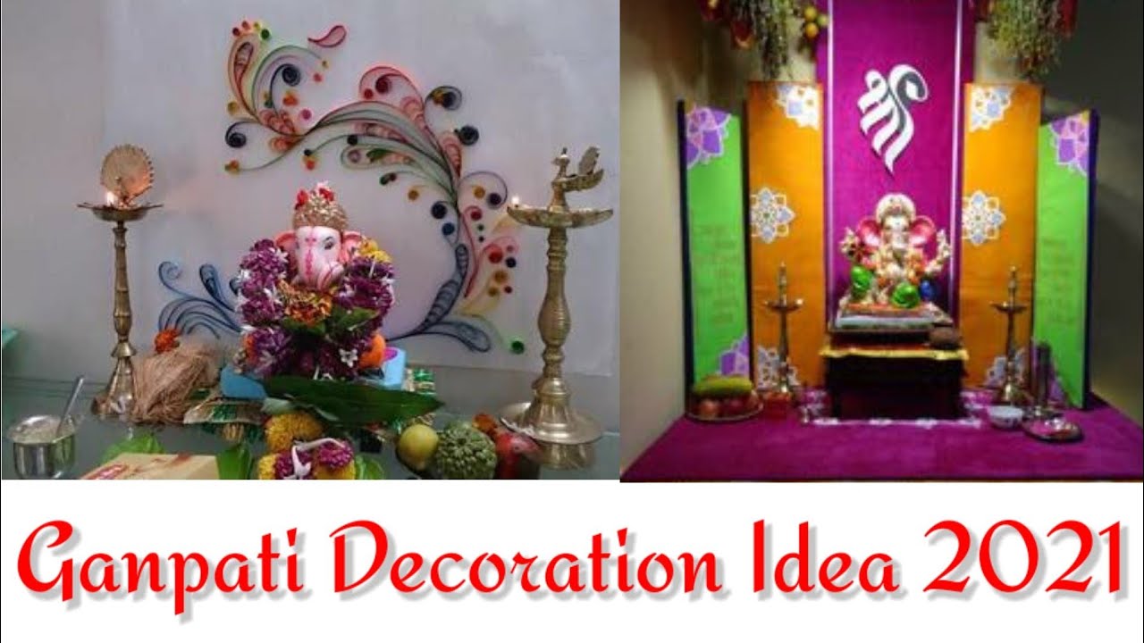 Ganapati Sthapna Decorations Theam Ideas To Design Your Ganesh ...