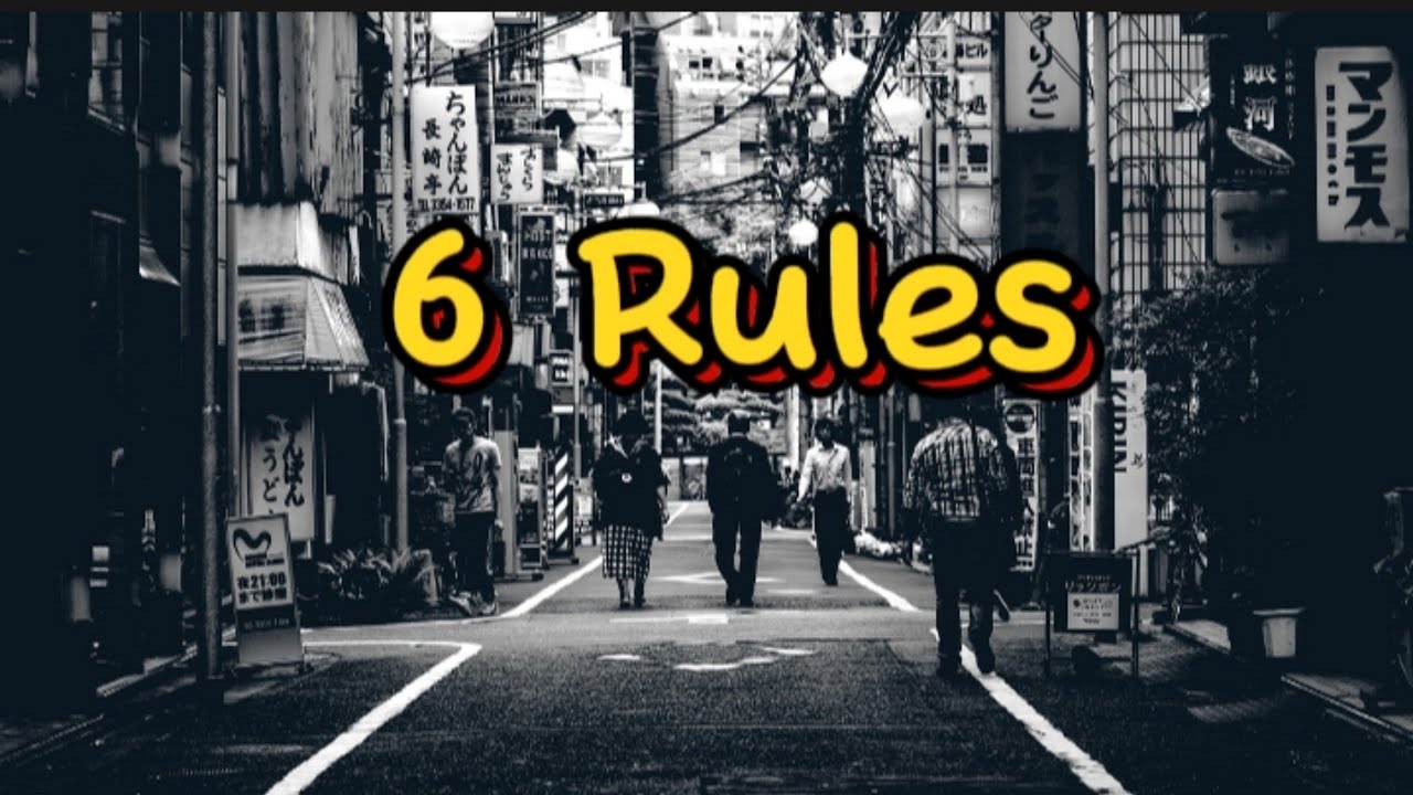 Motivational speech of 6 Rules - YouTube
