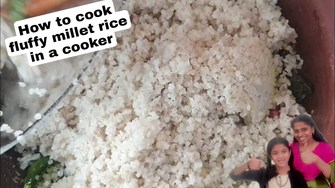 How to cook fluffy millet rice in a cooker? with more tips!# ...