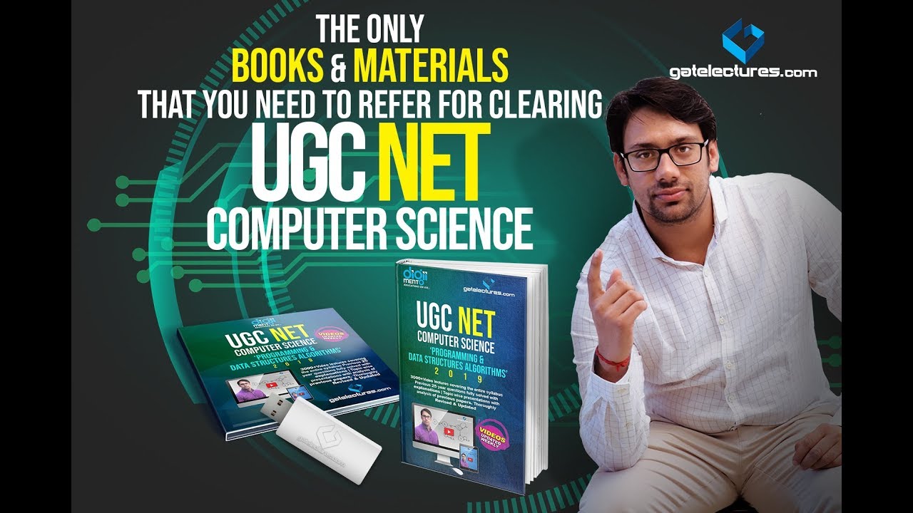 Books that you can refer to crack UGC NET JRF Computer Science ...