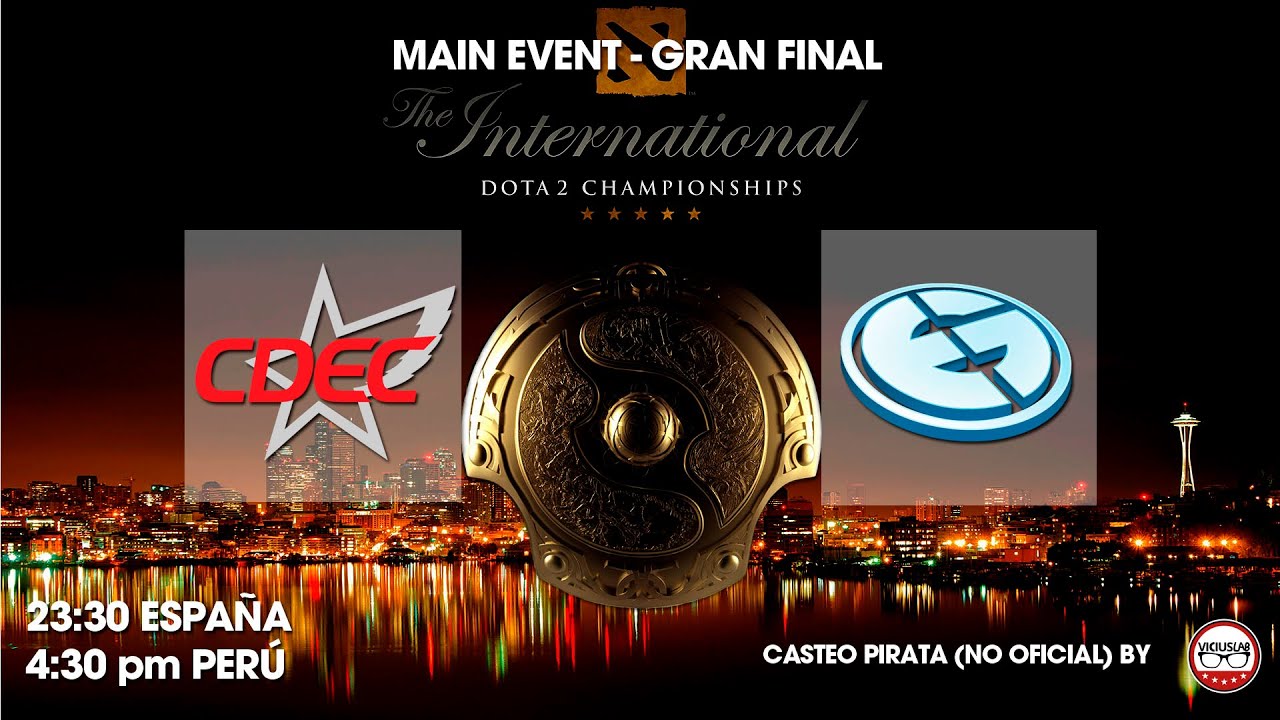 DOTA 2 - CDEC vs EVIL GENIUSES - 4 - Gran Final - THE INTERNATIONAL 5 - Viciuslab - YouTube