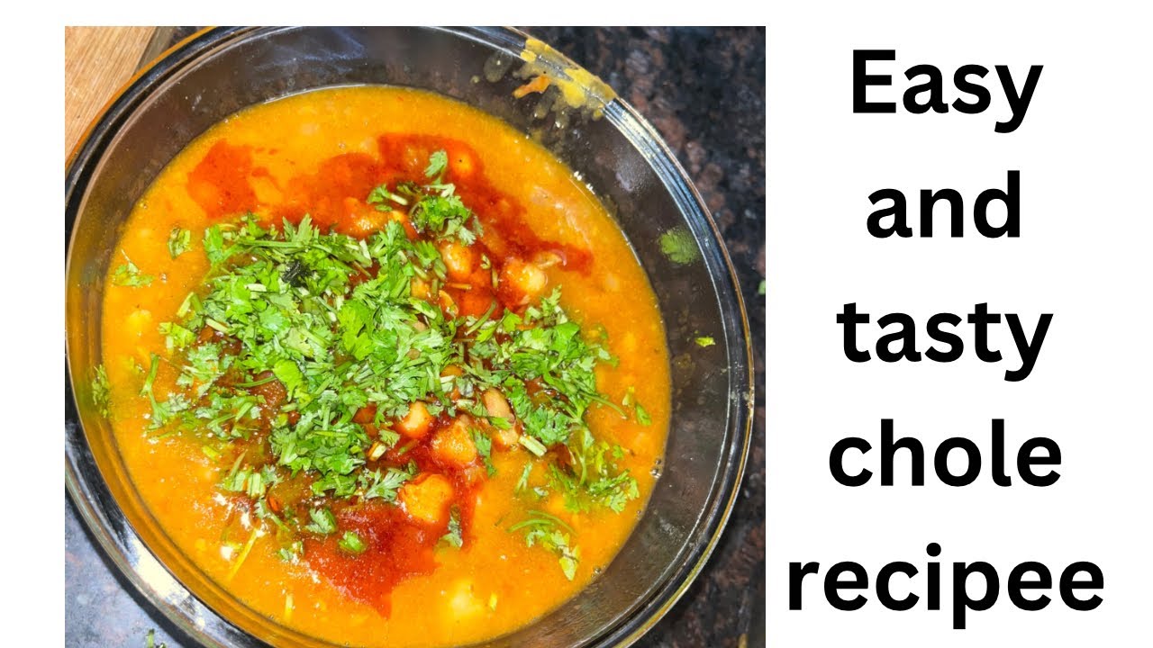Chole recipee!! Enjoy with rice or chapati // YUMMY AND EASY #foodlover ...