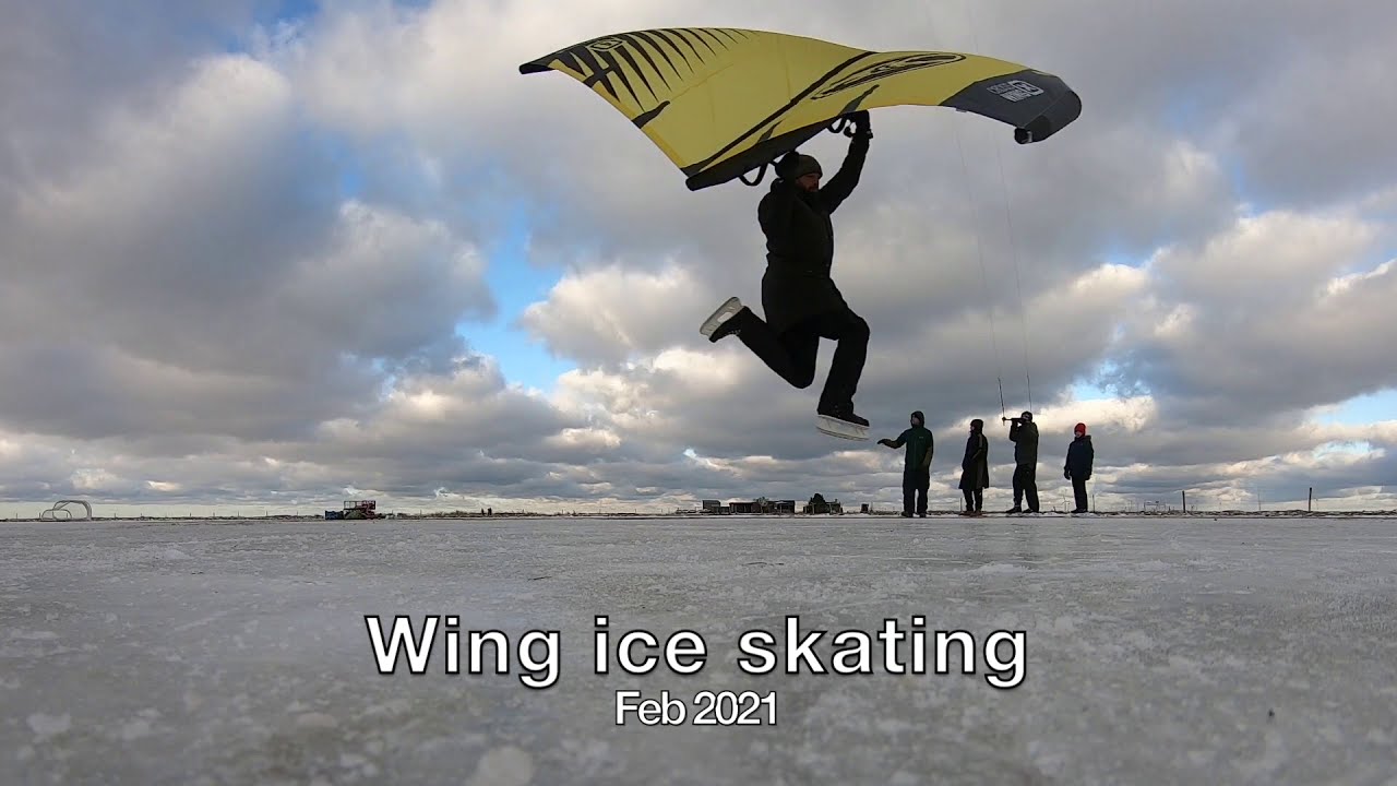 Wing ice skating - YouTube