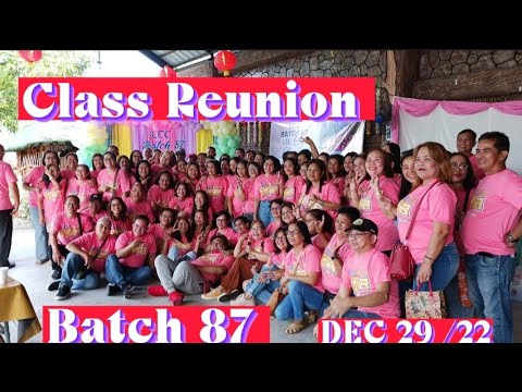 Class Reunion, Batch 87/Dec.29/22/AgasamLhen TV - YouTube