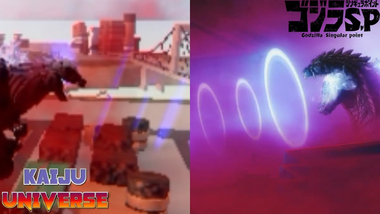 Godzilla Ultima Atomic Breath Recreation! | Kaiju Universe - YouTube