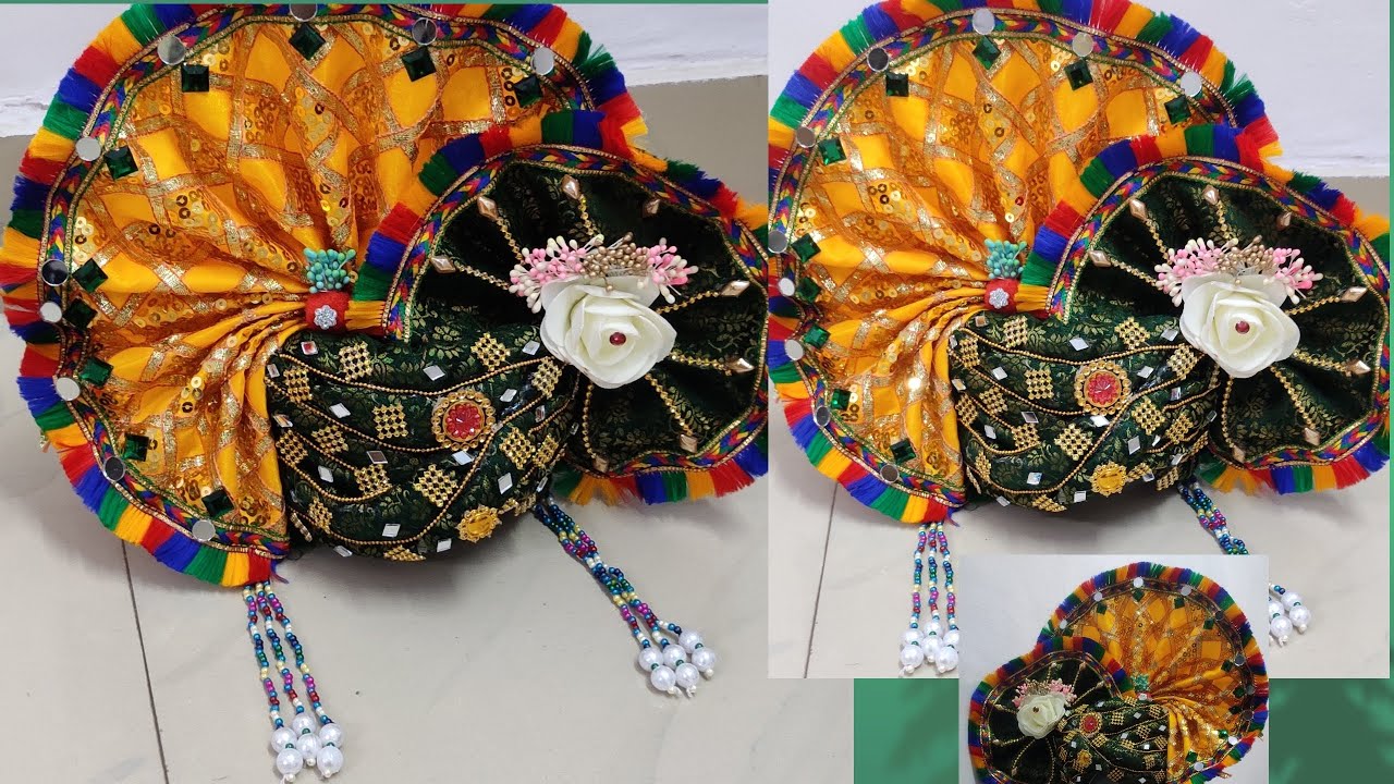 ||How to make shivling shringar pagdi at home||Shivling shringar pagdi ...