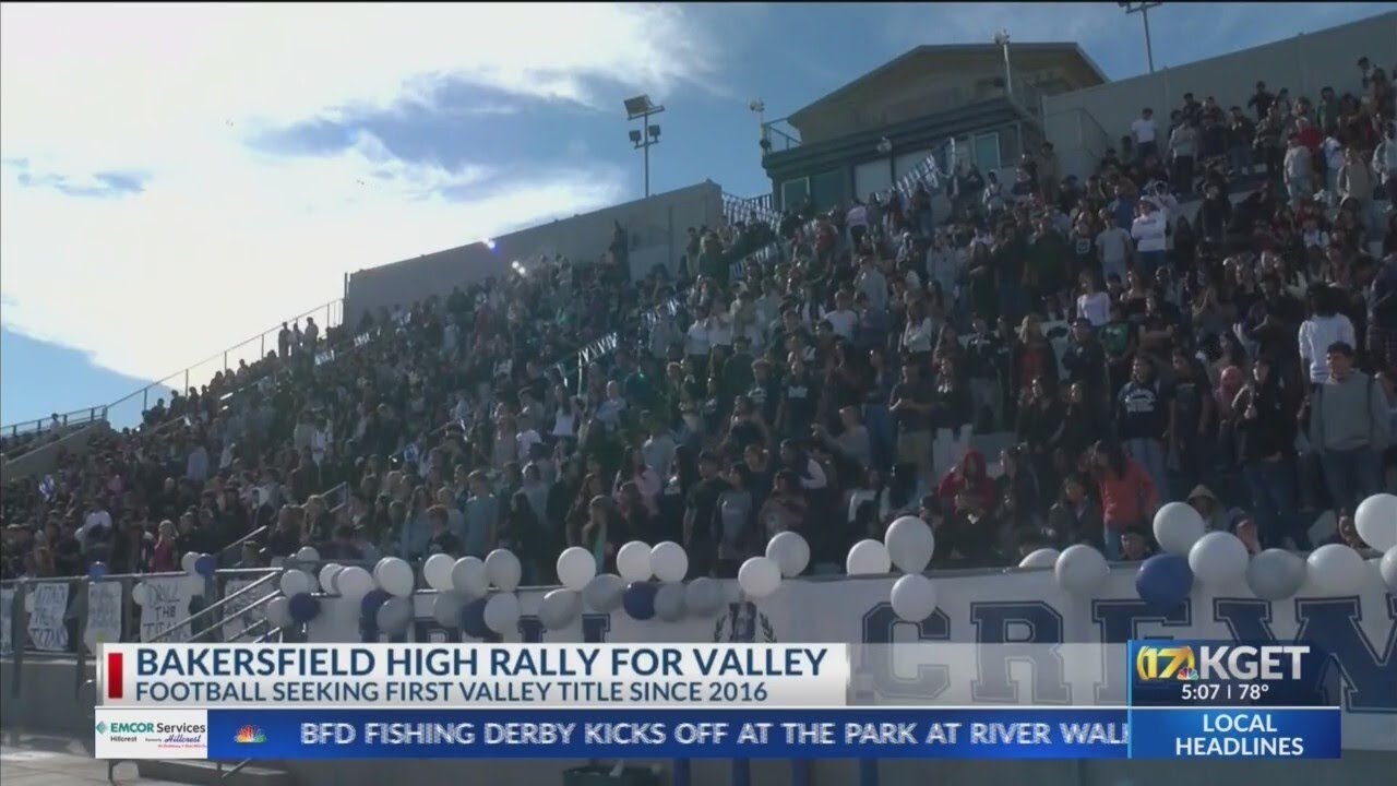Crosstown battle: Bakersfield HS, Frontier HS to play for Valley ...